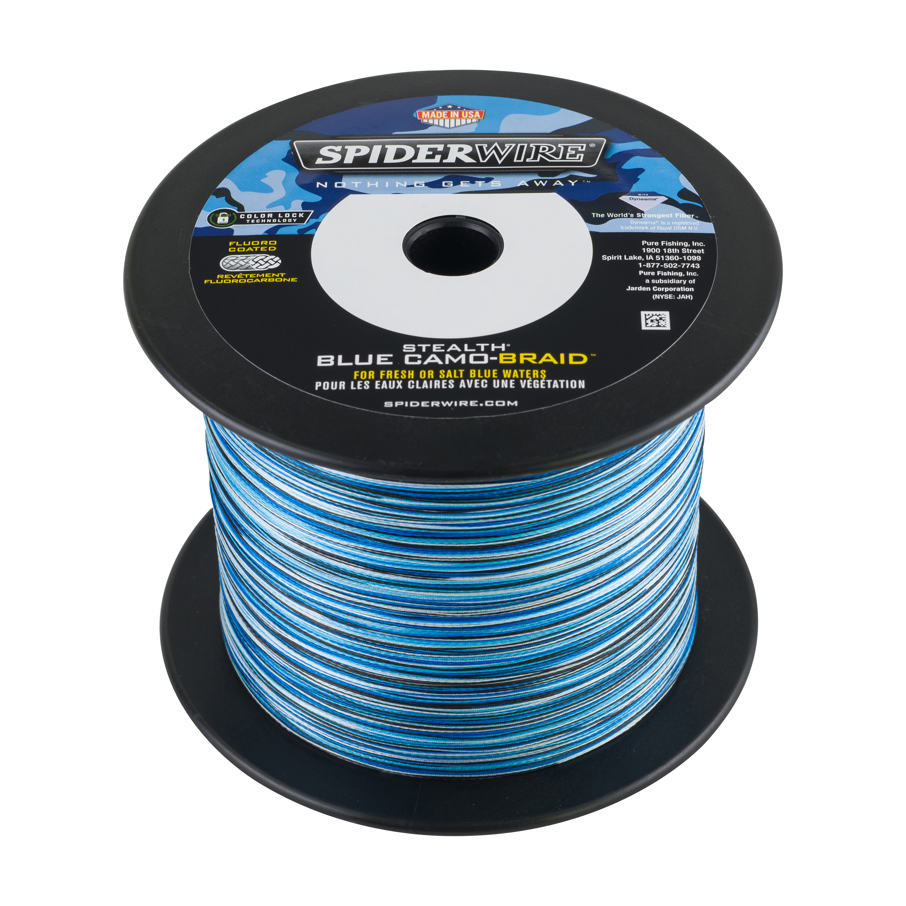 Spiderwire StealthCamoBlue 100lb 1500yd Review - The Civil War