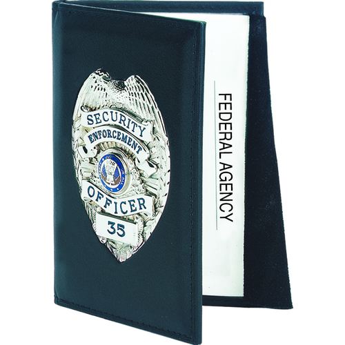 Leather Badge Holder Mt Dbl Id Cs 19 Review - The Civil War