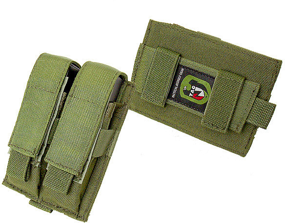 TAG Duty Horizontal/Vertical Pistol Mag (2) Pouch | Free Shipping over $49!