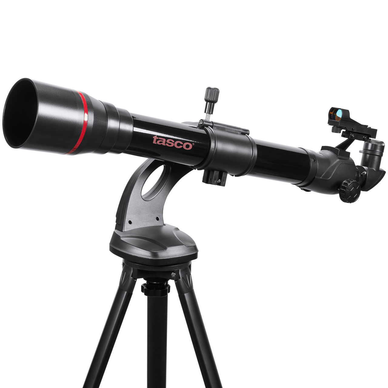 Tasco 60x700mm SpaceStation Refractor AZ Red Dot Finderscope Review ...