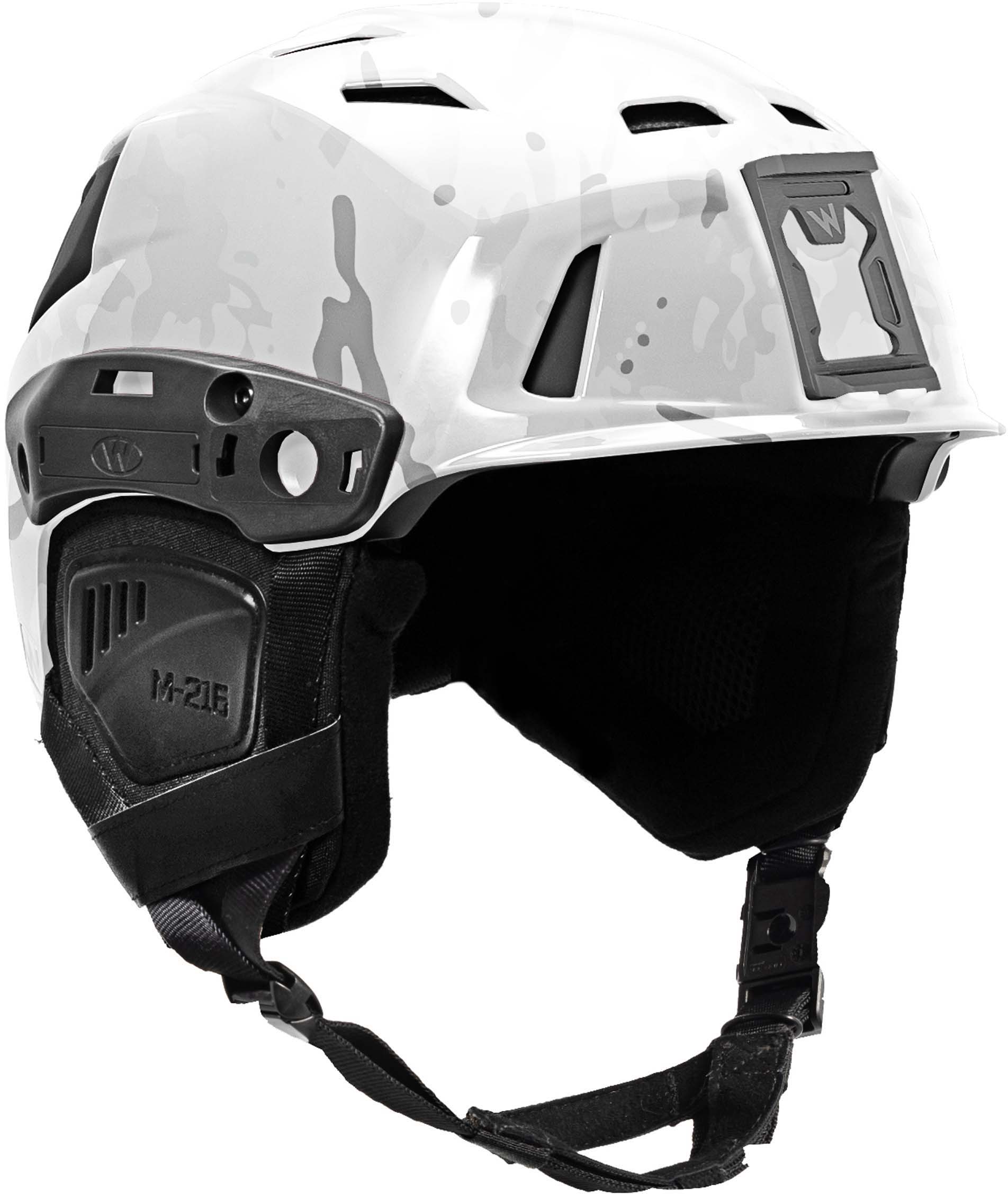 Team Wendy M-216 Tactical Ski Helmet w/ Princeton Tec Switch MPLS Light ...