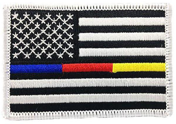 Thin Blue Line 1 Asterisk - Velcro Review - The Civil War