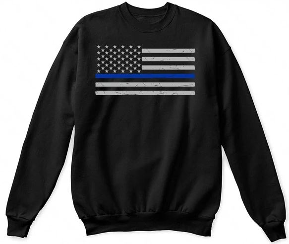 Thin Blue Line Crew Neck Review - The Civil War