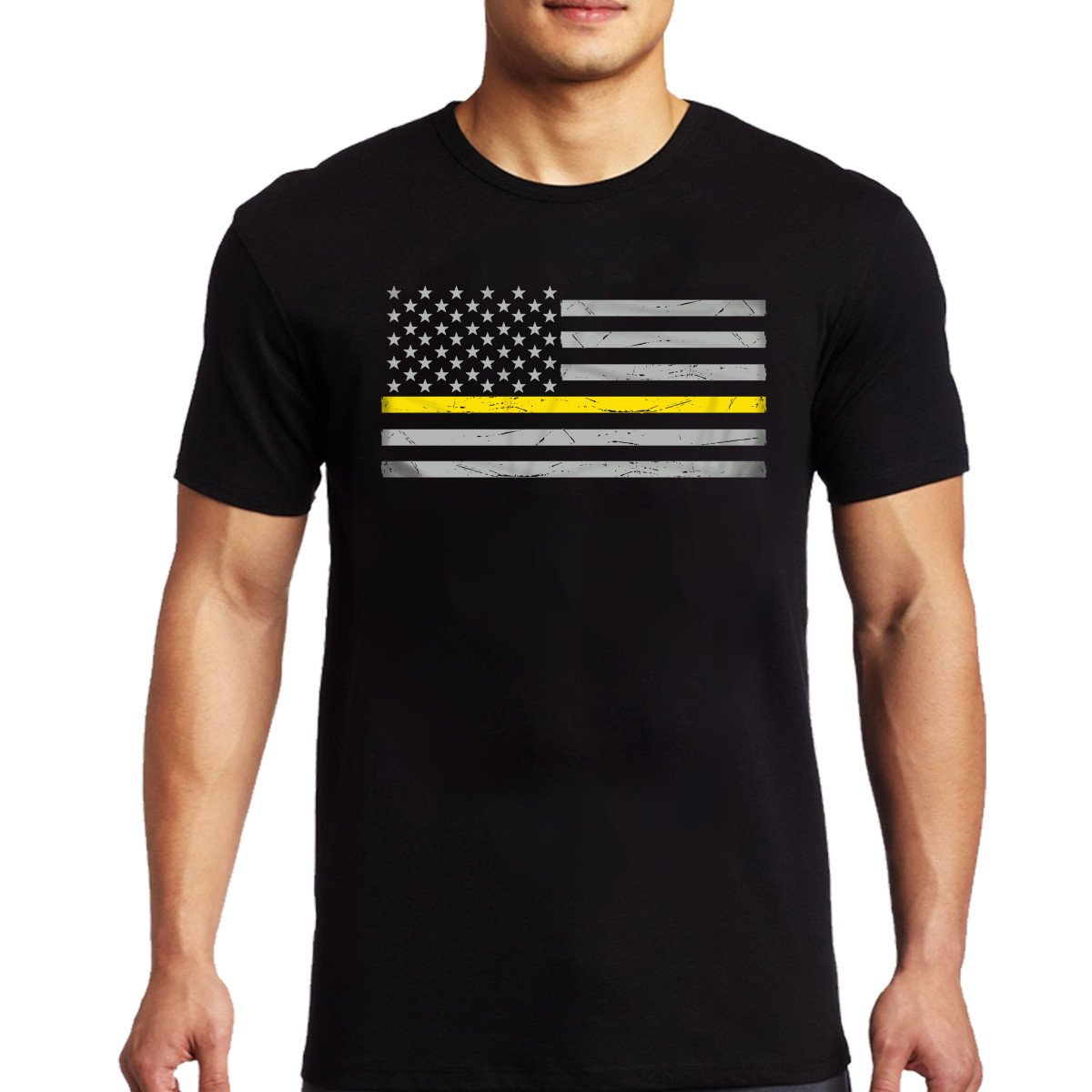 Thin Blue Line Men's Short Sleeve Classic Thin Gold Line Review - The ...