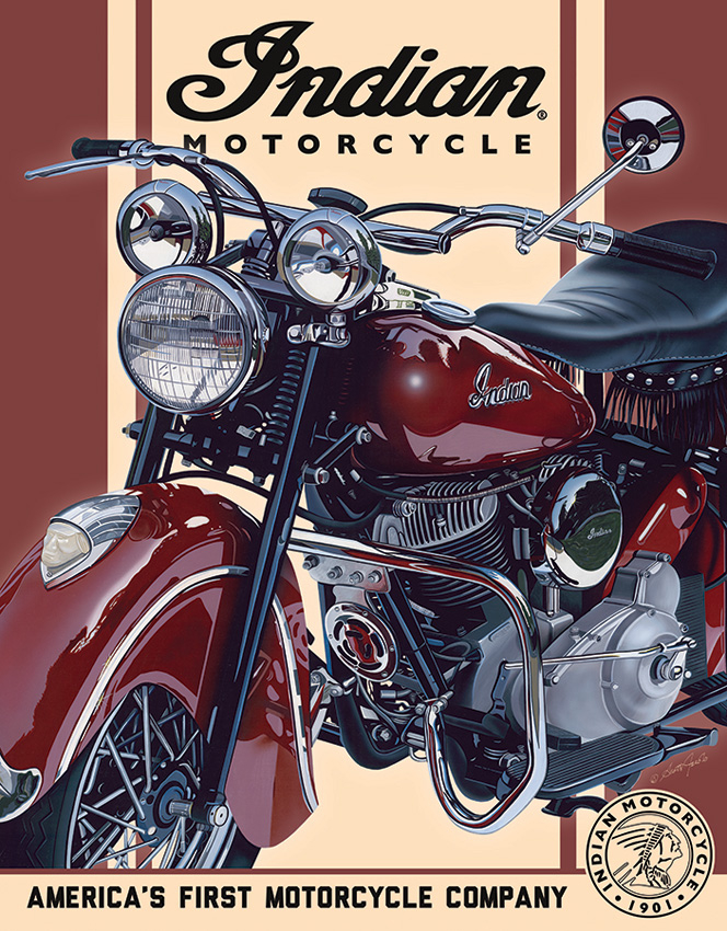 Tin Signs Indian 48 Chief Sign Review - Gun Values Board