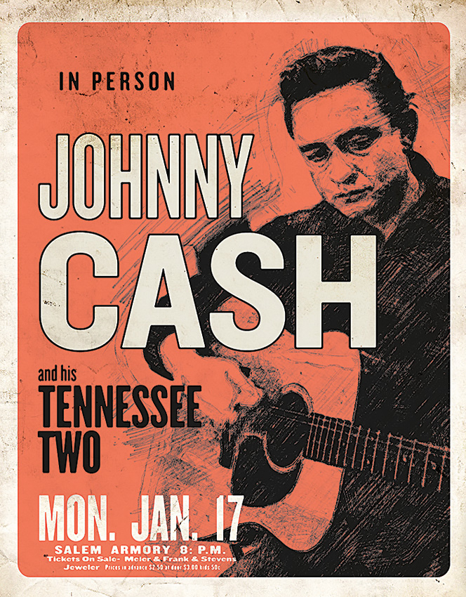 Johnny Cash Tin Sign Review - The Civil War
