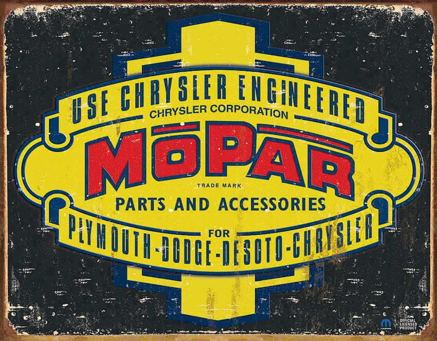Tin Signs Mopar 37-47 Sign Review - The Civil War