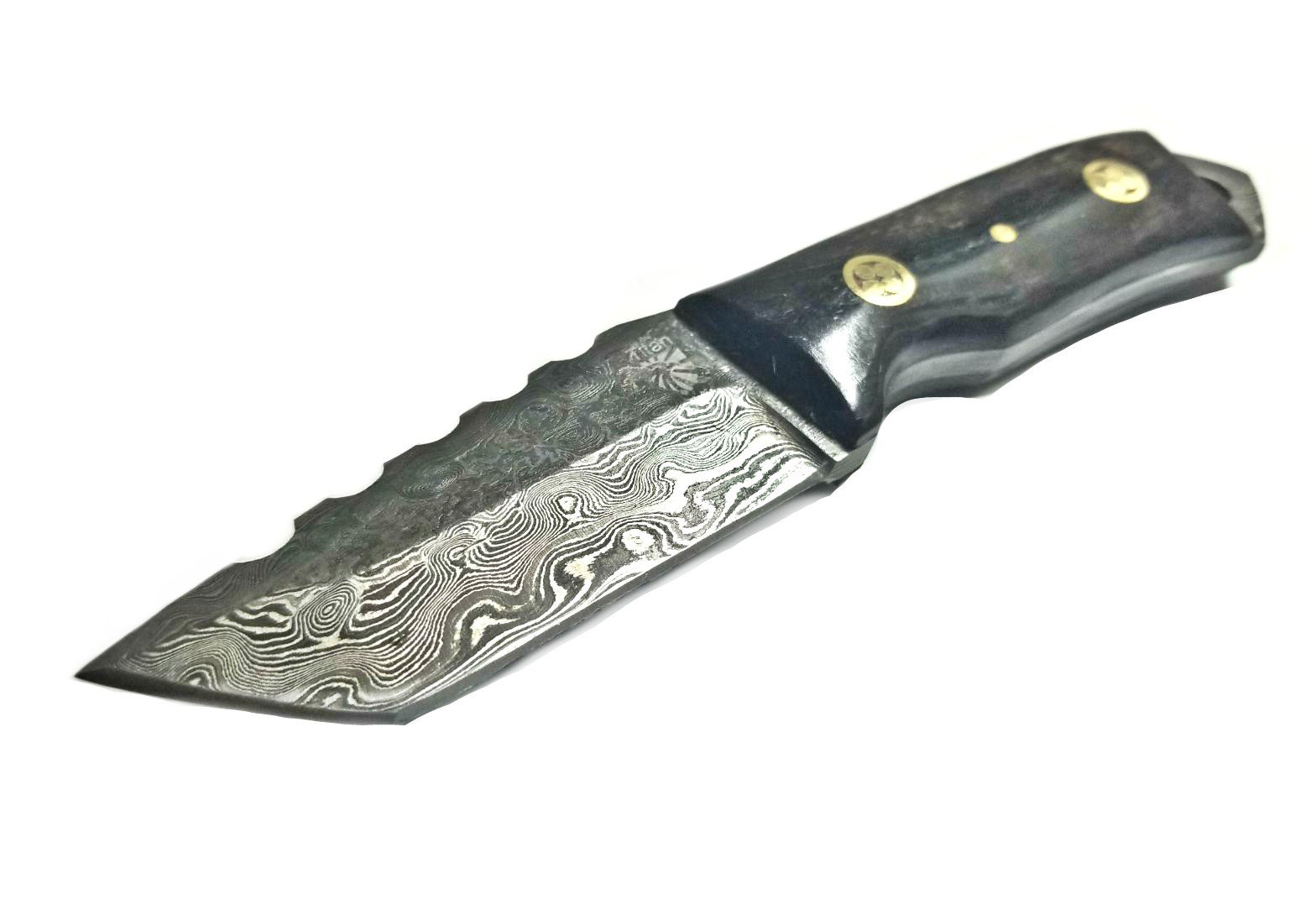 Titan International Knives Mini Beast - Damascus Steel Tanto Knife ...
