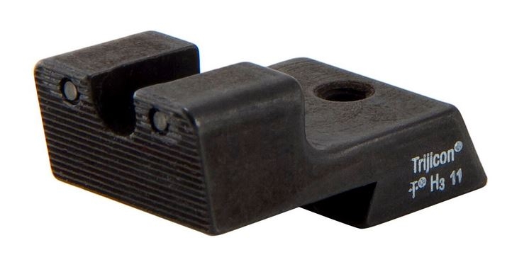 Trijicon 1911 Novak Cut HD Night Sight Set - Rear Review - The Civil War