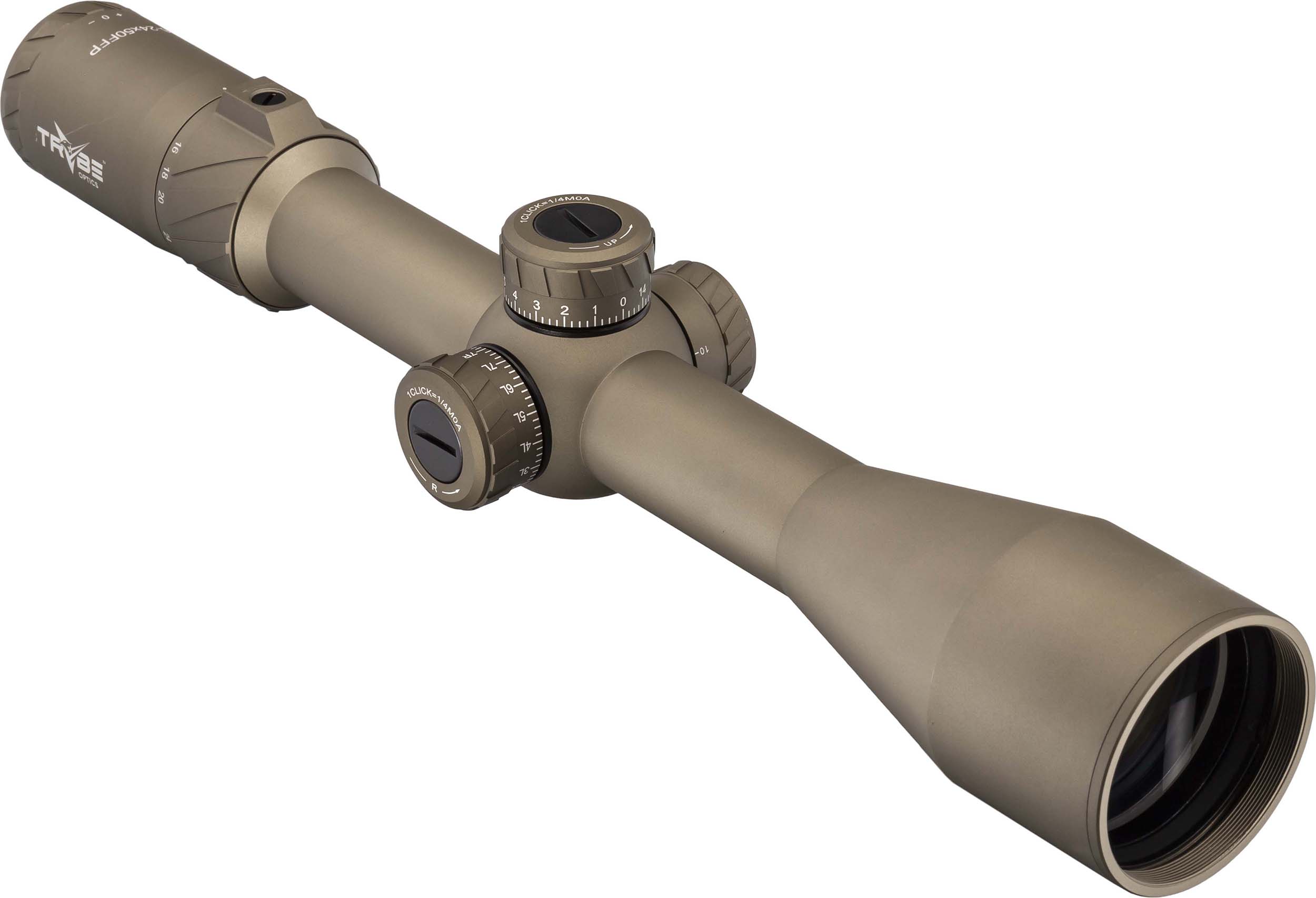 TRYBE Optics 6-24x50mm HIPO Rifle Scope, 30mm Tube, First Focal Plane ...