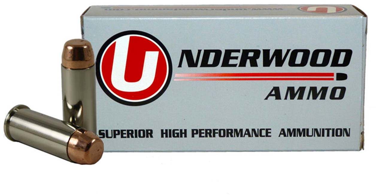 Underwood Ammo .44 Special 245 Grain Full Metal Jacket Nickel Plated ...