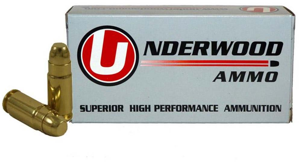 Underwood Ammo 9x25mm Dillon 125 Grain FMJ Brass Pistol Ammunition ...