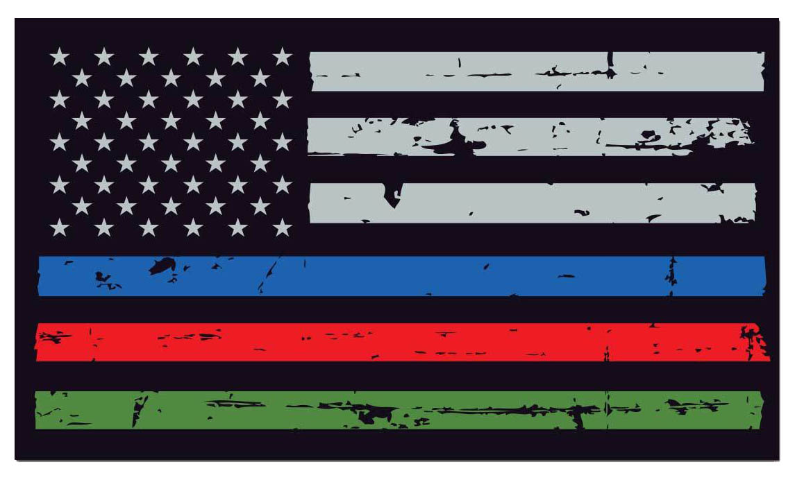 United States Tactical Stickers - USA Flag - RBG Line Review - The ...