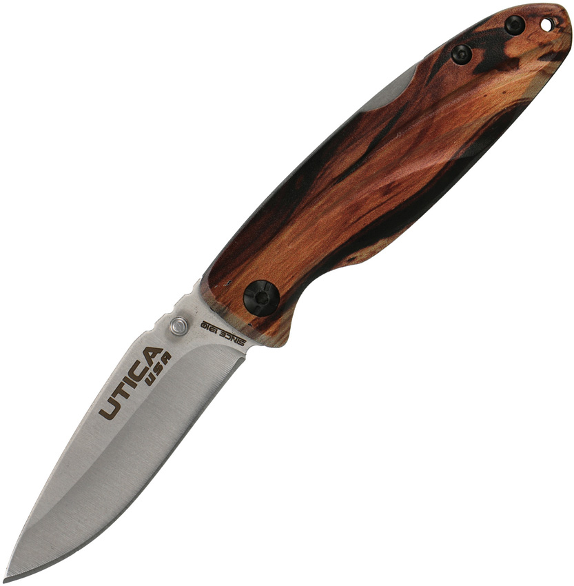 Utica Bold Lion Lockback Folding Knife Review - The Civil War