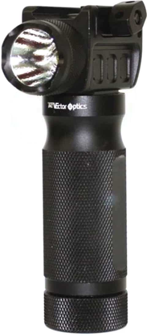 Vector Optics Cyclops Vertical Foregrip w/ Integrated 200 Lumen LED ...