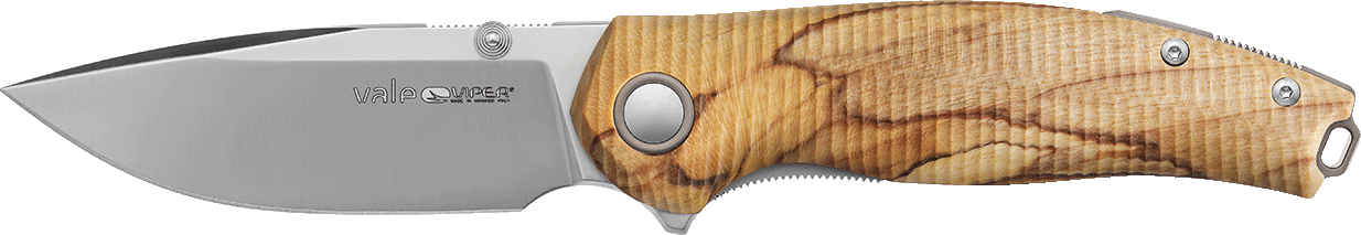 Viper Vale Flamed Poplar Folding Knife Review - The Civil War