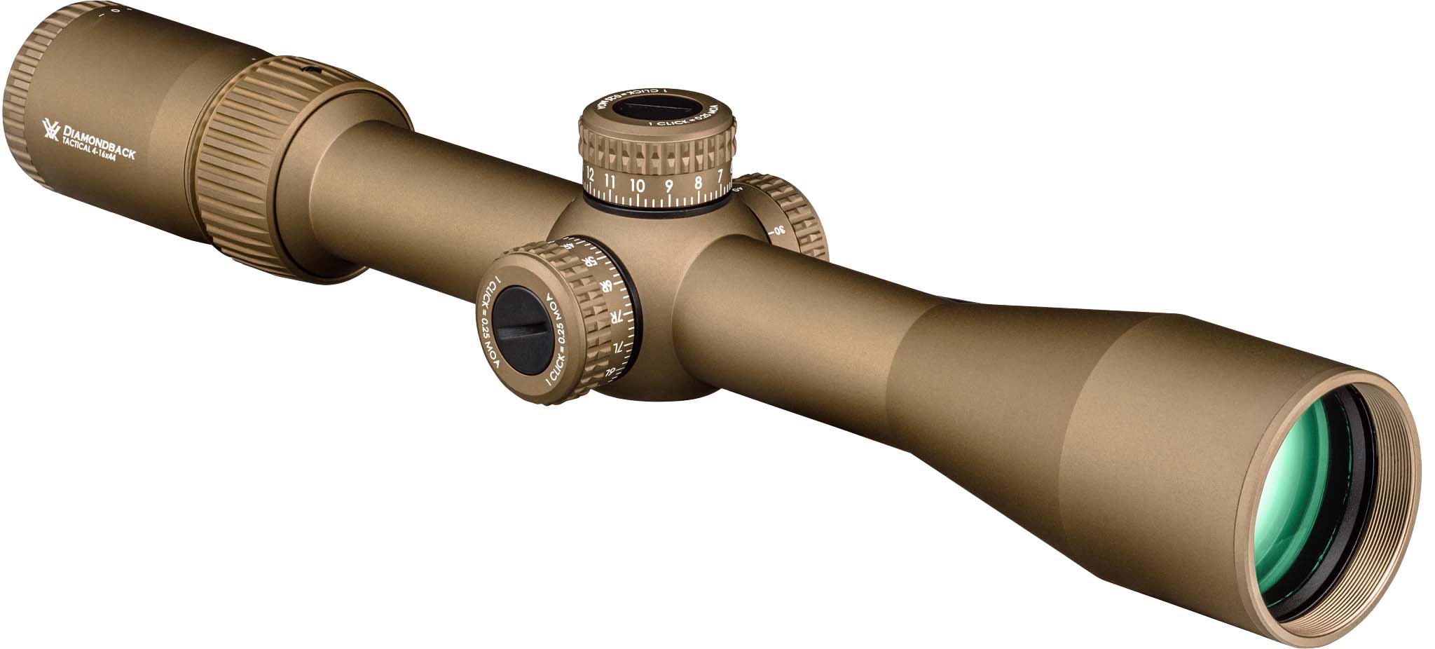 Vortex OPMOD Diamondback Tactical 4-16x44mm Rifle Scope, 30mm Tube ...
