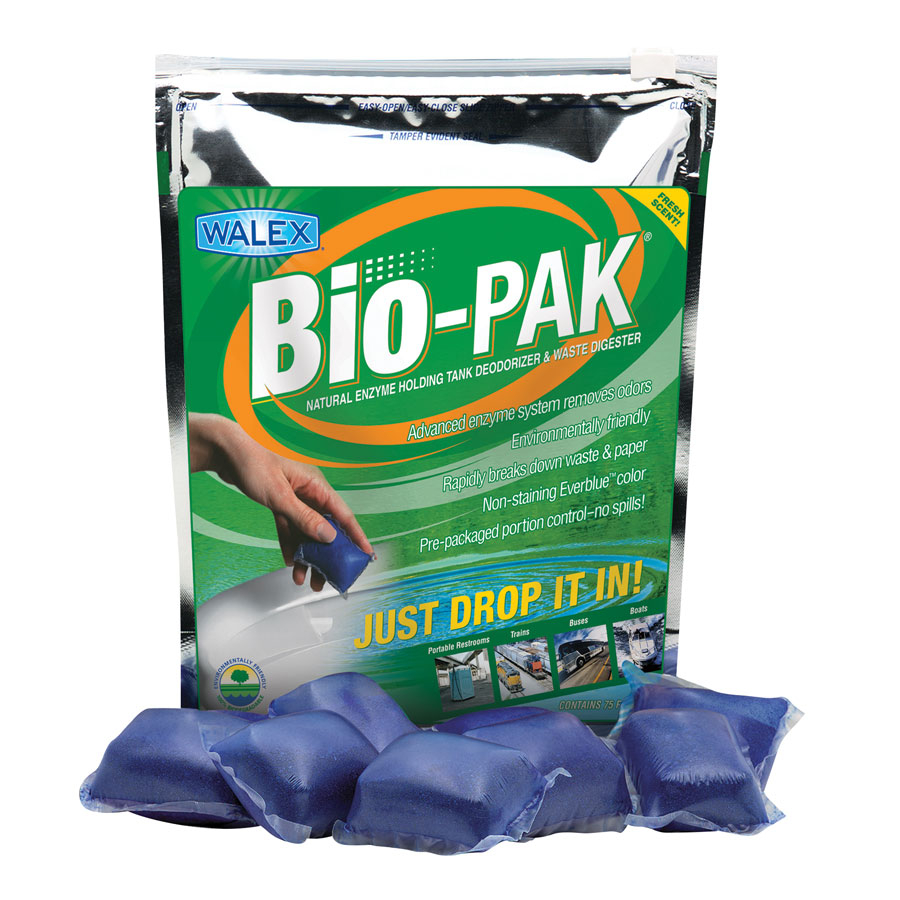 Walex BIOBLUBG Bio-Pak Holding Tank Deodorizer And Waste Digester - 50 ...