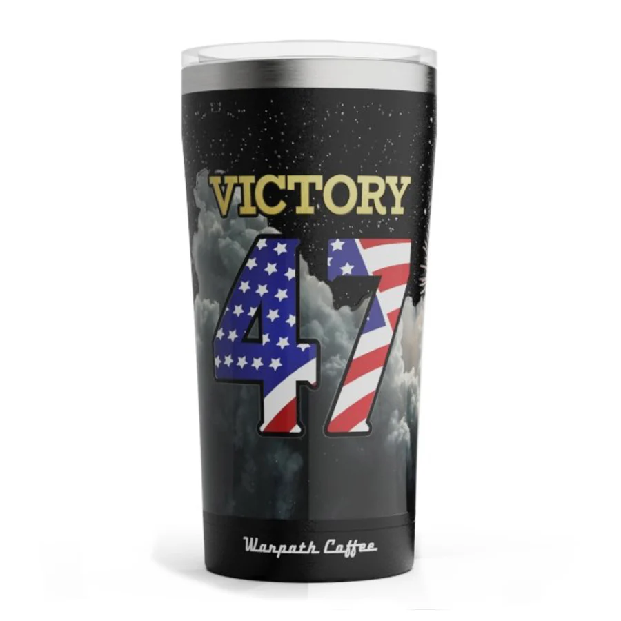Warpath Coffee Trump Victory Tumbler Review - The Civil War