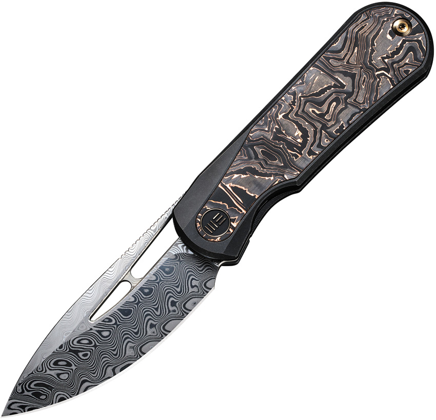 We Knife Co Ltd Baloo Damascus Framelock Review - The Civil War