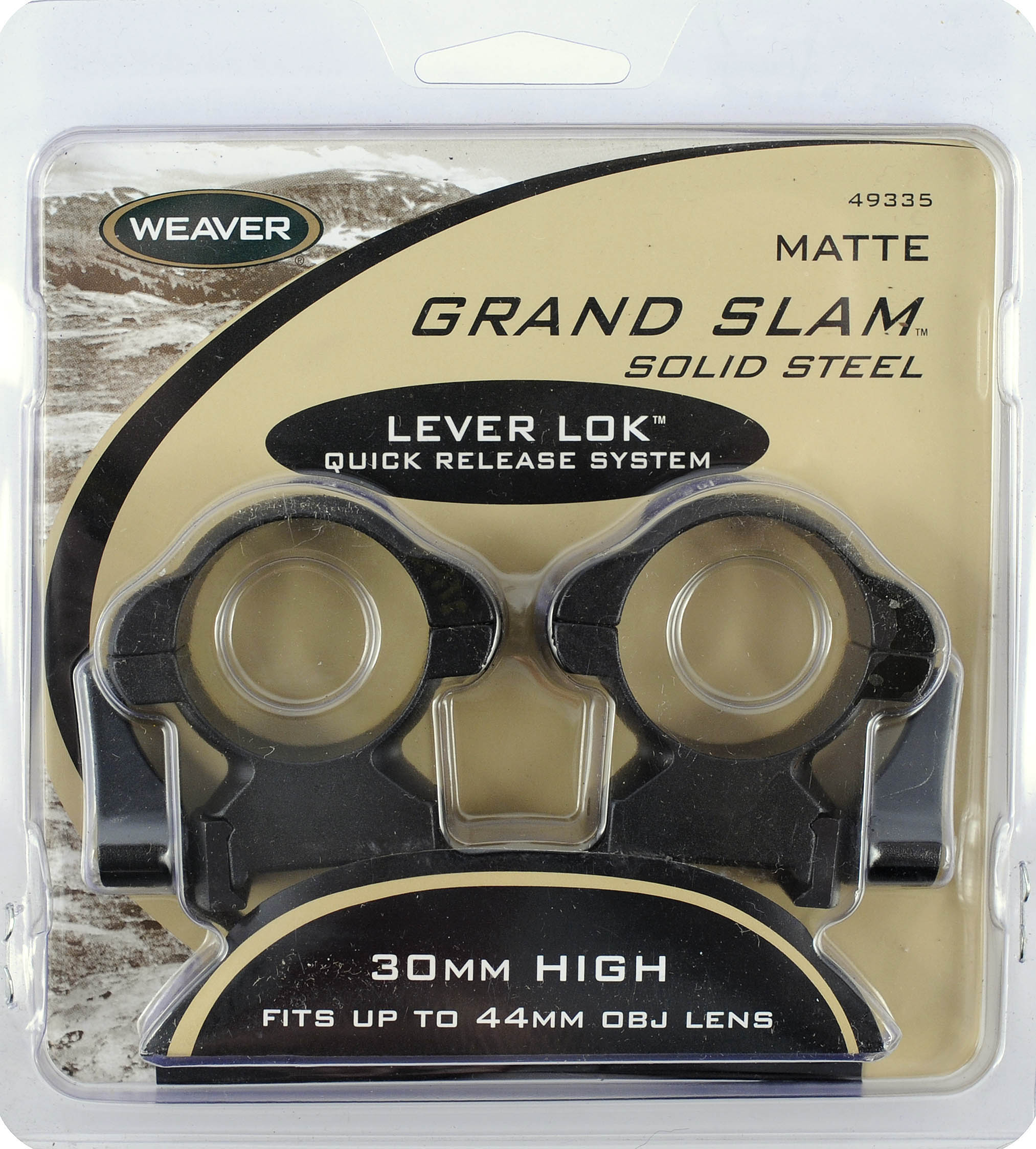 Weaver Lever-Lok Rifle Scope Rings, 30mm Tube Review - The Civil War