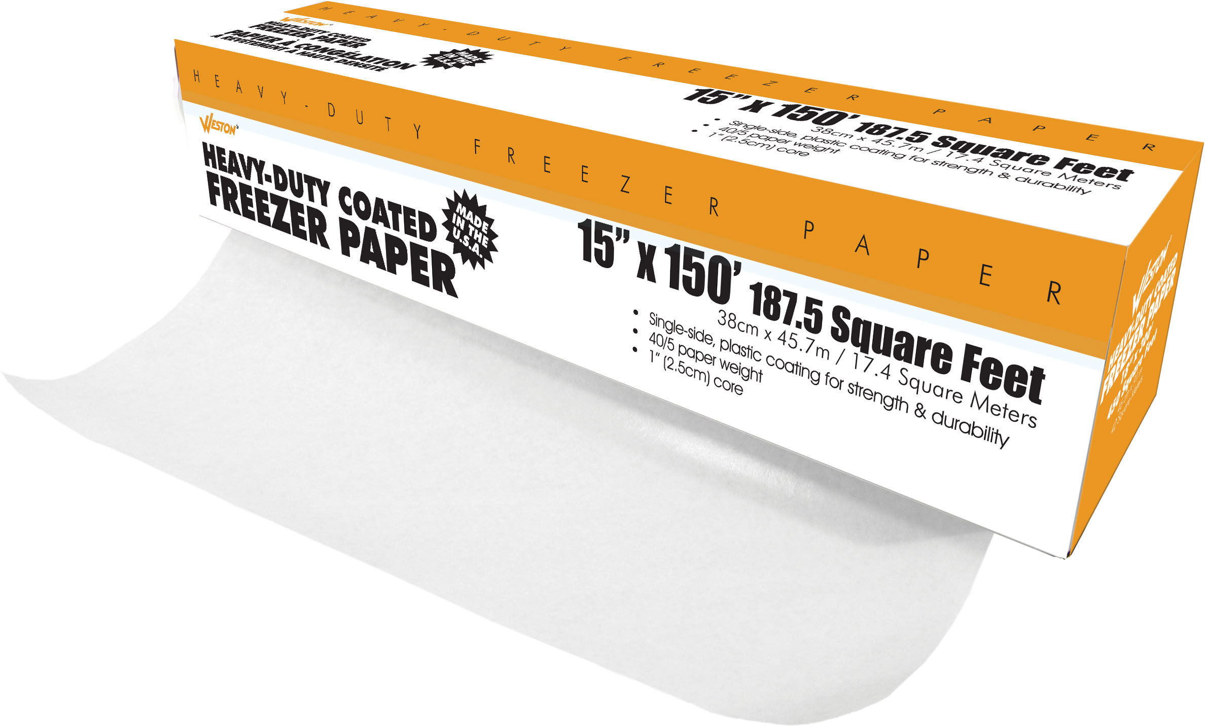 Weston Products Heavy Duty Coated Freezer Paper w/ Cutter Box Review ...