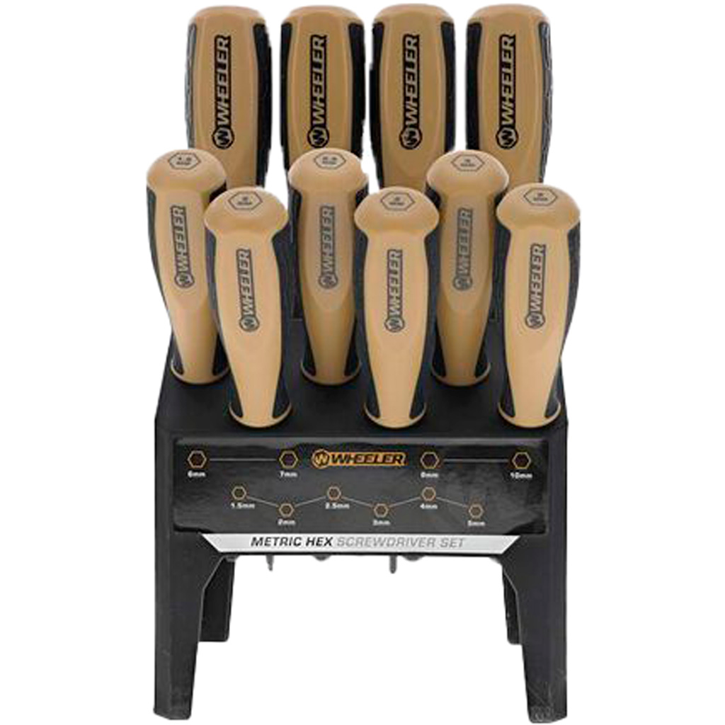 Wheeler Engineering 10 Piece Metric Hex Benchtop Screwdriver Set Review ...