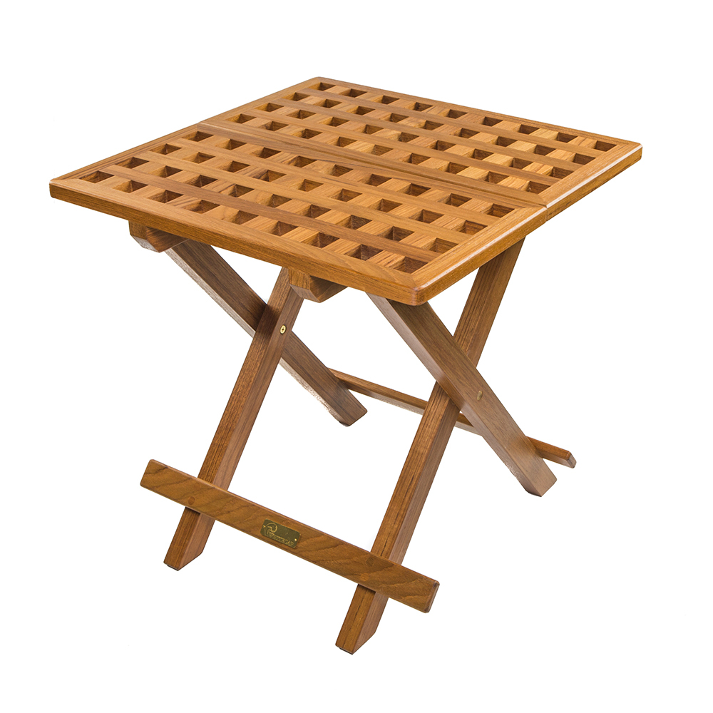 Whitecap Teak Grate Top Fold-Away Table Review - The Civil War