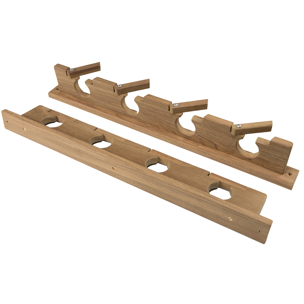 Whitecap Teak Four-Rod Storage Rack Review - The Civil War