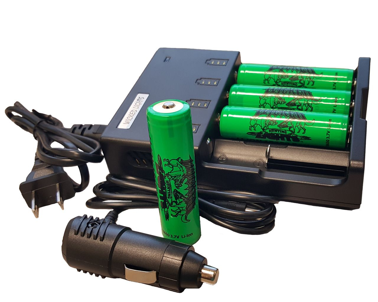 Wicked Hunting Lights 4-Position 18650 Charger Kit Review - The Civil War