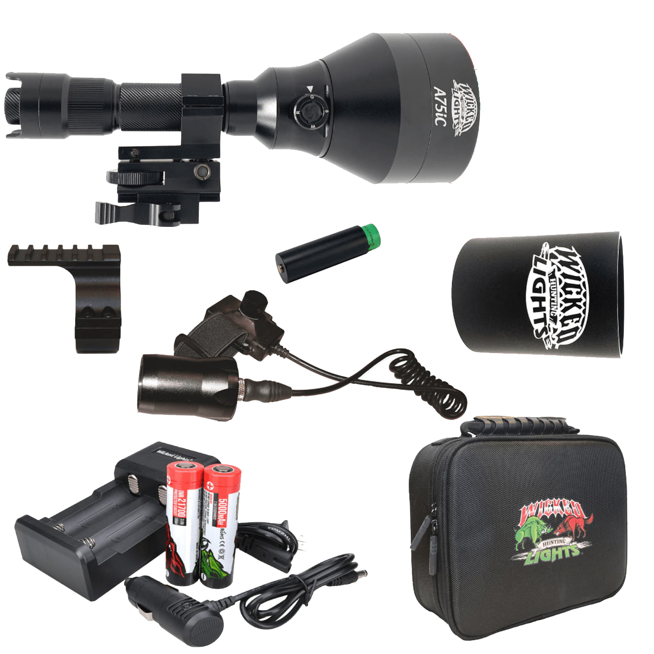 Wicked Hunting Lights A75iC Night Hunting Light Kit Review - The Civil War