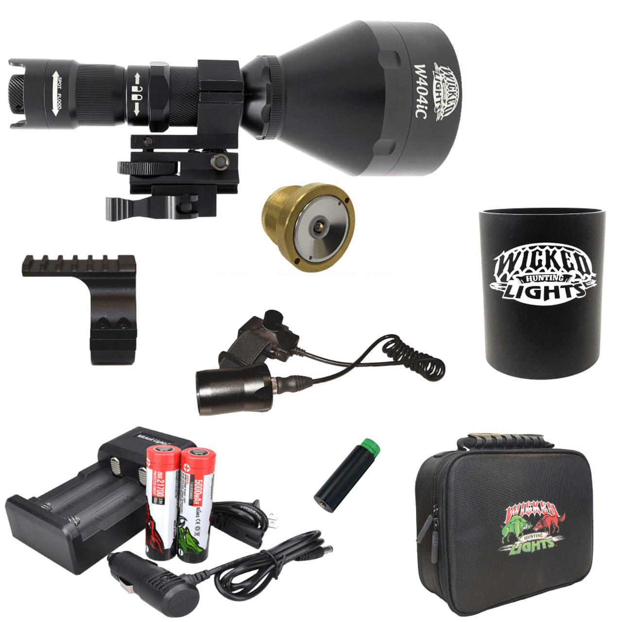Wicked Hunting Lights W404iC 850nm Infrared Hunting Light Kit Review ...