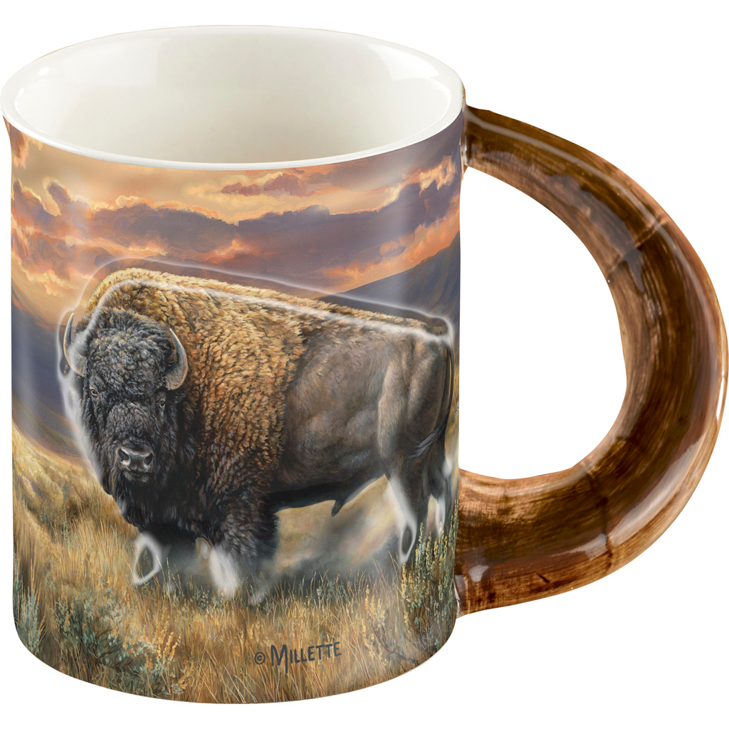 Wild Wings Sculpted Mug Dusty Plains Bison Review - The Professional ...