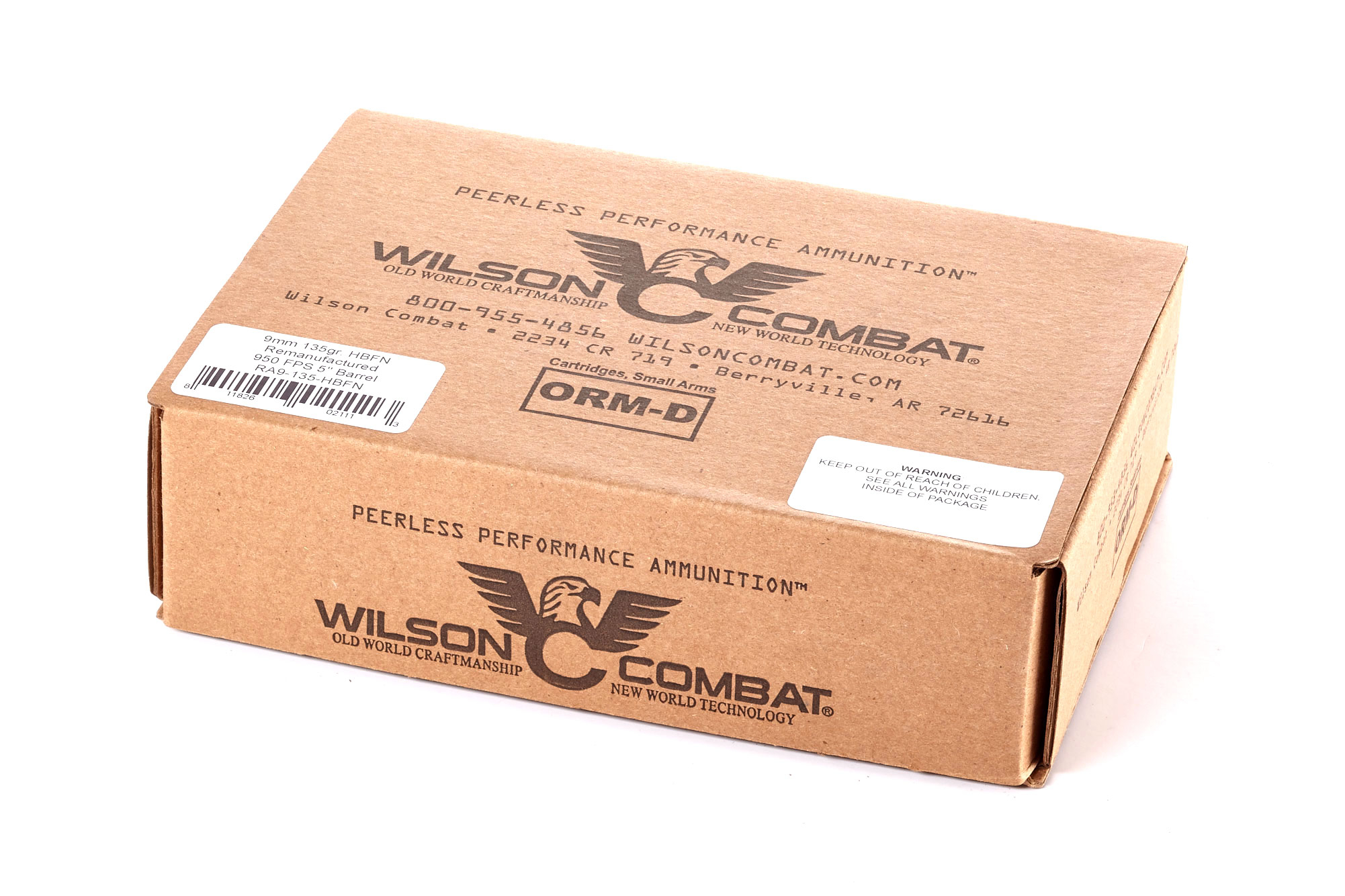 Wilson Combat RA9-135-HBFN 135 Grain Pistol Ammunition Review - The ...