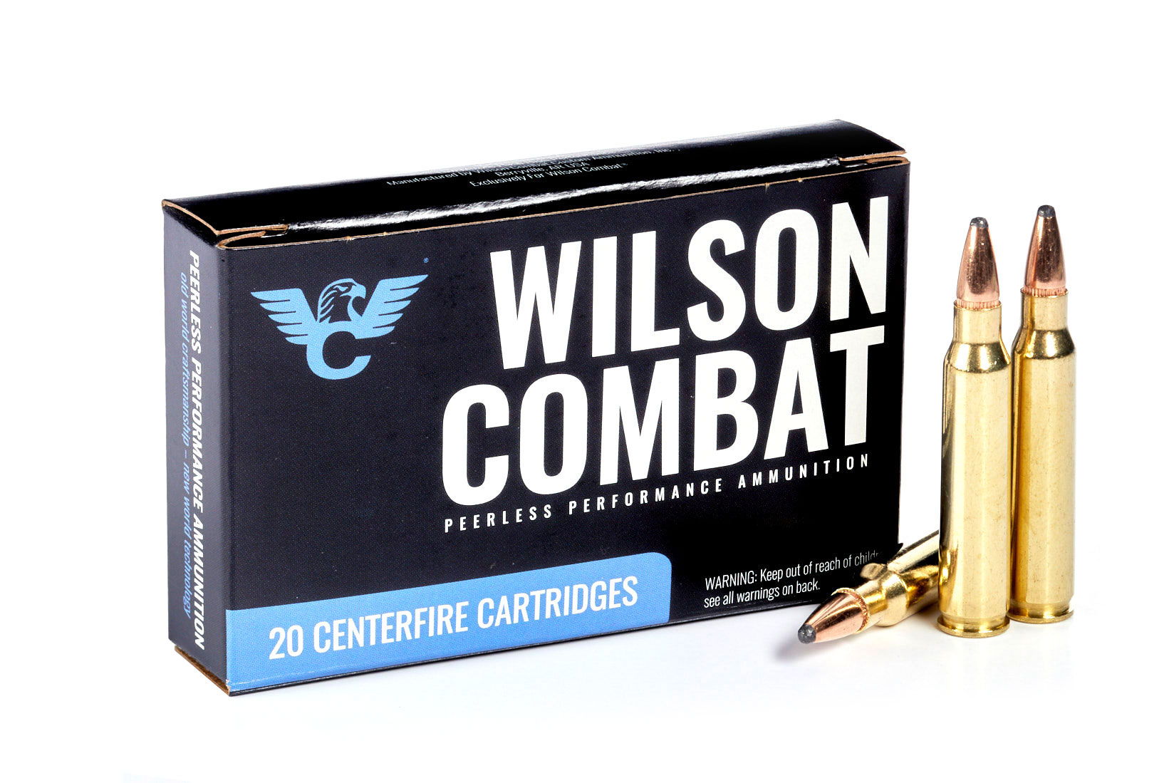 Wilson Combat Hornady SP .223 Remington 60 Grain Rifle Ammunition A223 ...