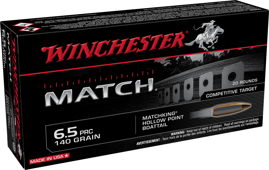 Winchester Match 6.5 PRC 140 Grain HP Boattail Review - The Civil War
