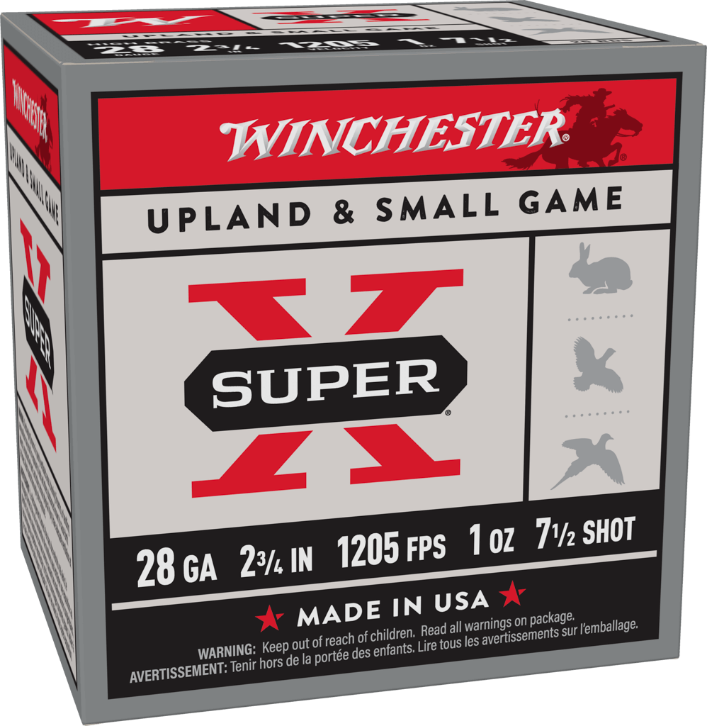 Winchester Super X Shotshell 28 Gauge 1 Oz 2 75 Shotgun Ammunition