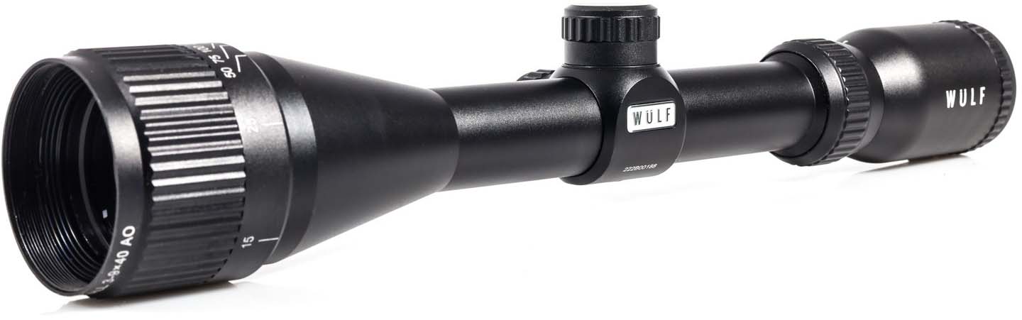 Wulf Optics Fireball 3-9x40 AO Rifle Scope, 1in Tube, Second Focal ...