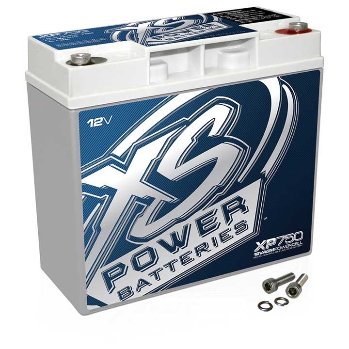 XS Power XP750 Supplemental AGM Deep Cycle 12 Volt Battery - 750A, 22Ah ...