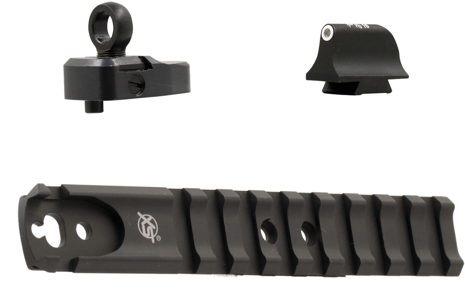 XS Sight Systems Shotrail with Ghost Ring & Big Dot Tritium for ...