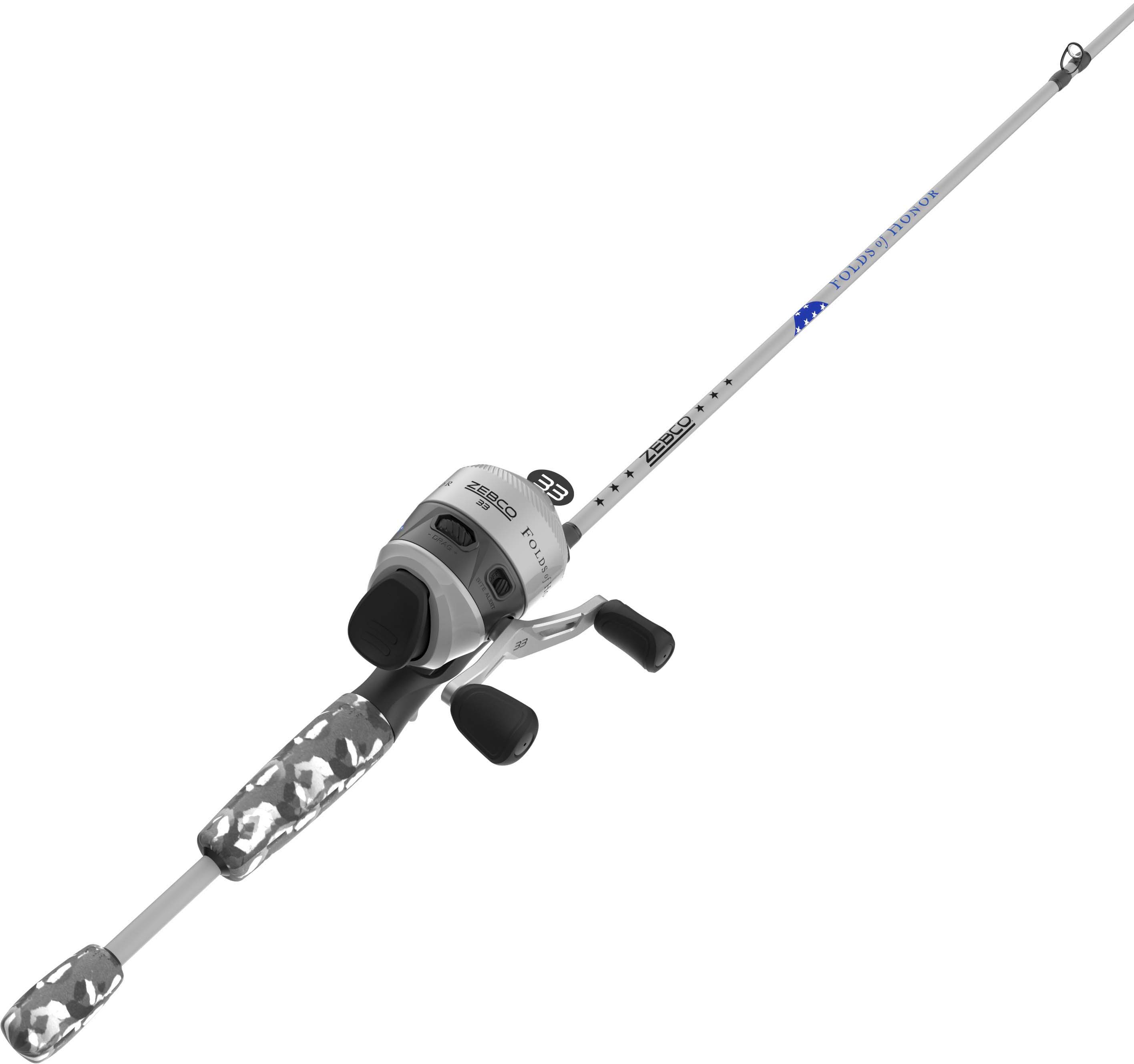 Zebco Folds Of Honor Spincast Combo Rod Review - The Civil War