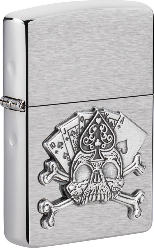 Zippo Card Skull Emblem Lighter Review - The Civil War
