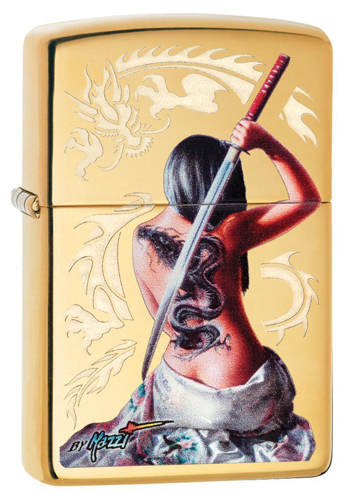 Zippo Mazzi Dragon Girl Lighter Review - The Civil War
